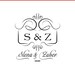 Editable Wedding Monogram, Invitation Logo, Wedding Logo, Wedding Stamp ...