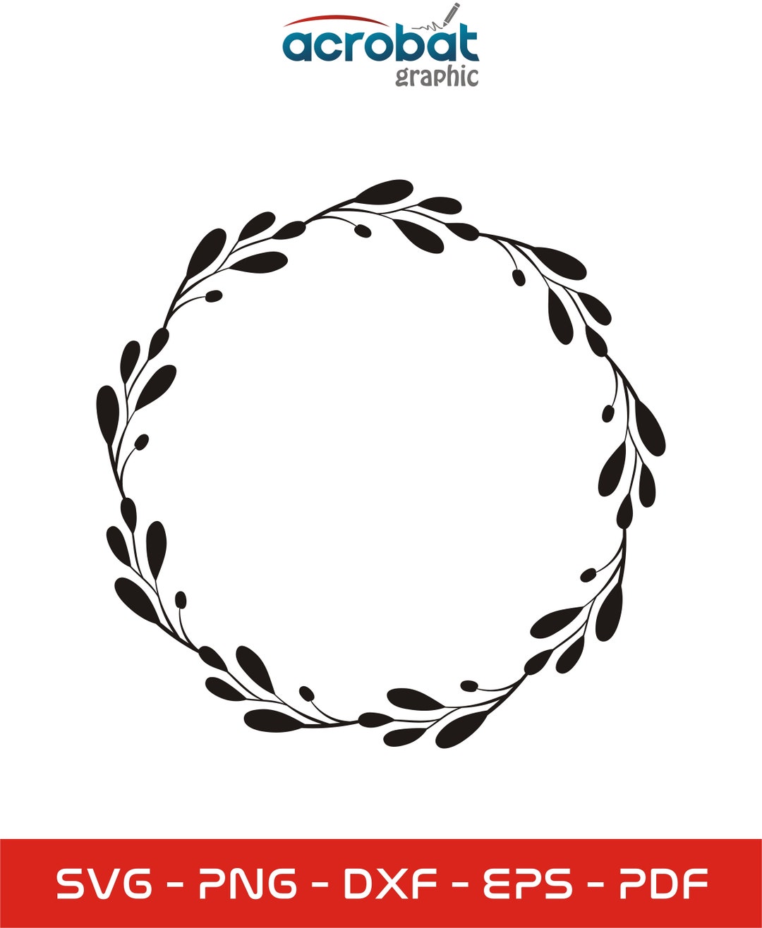 Leaf Frame, Leaf Monogram, Frames, Floral Frames, Modern Frames, Laser ...