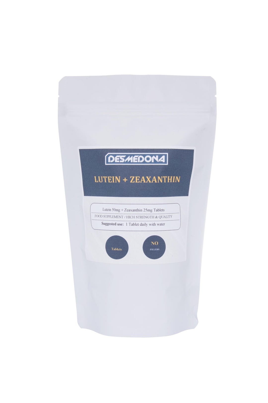 Marigold Extract Capsules Vegan, Lutein 50mg + Meso-zeaxanthin 25mg ...