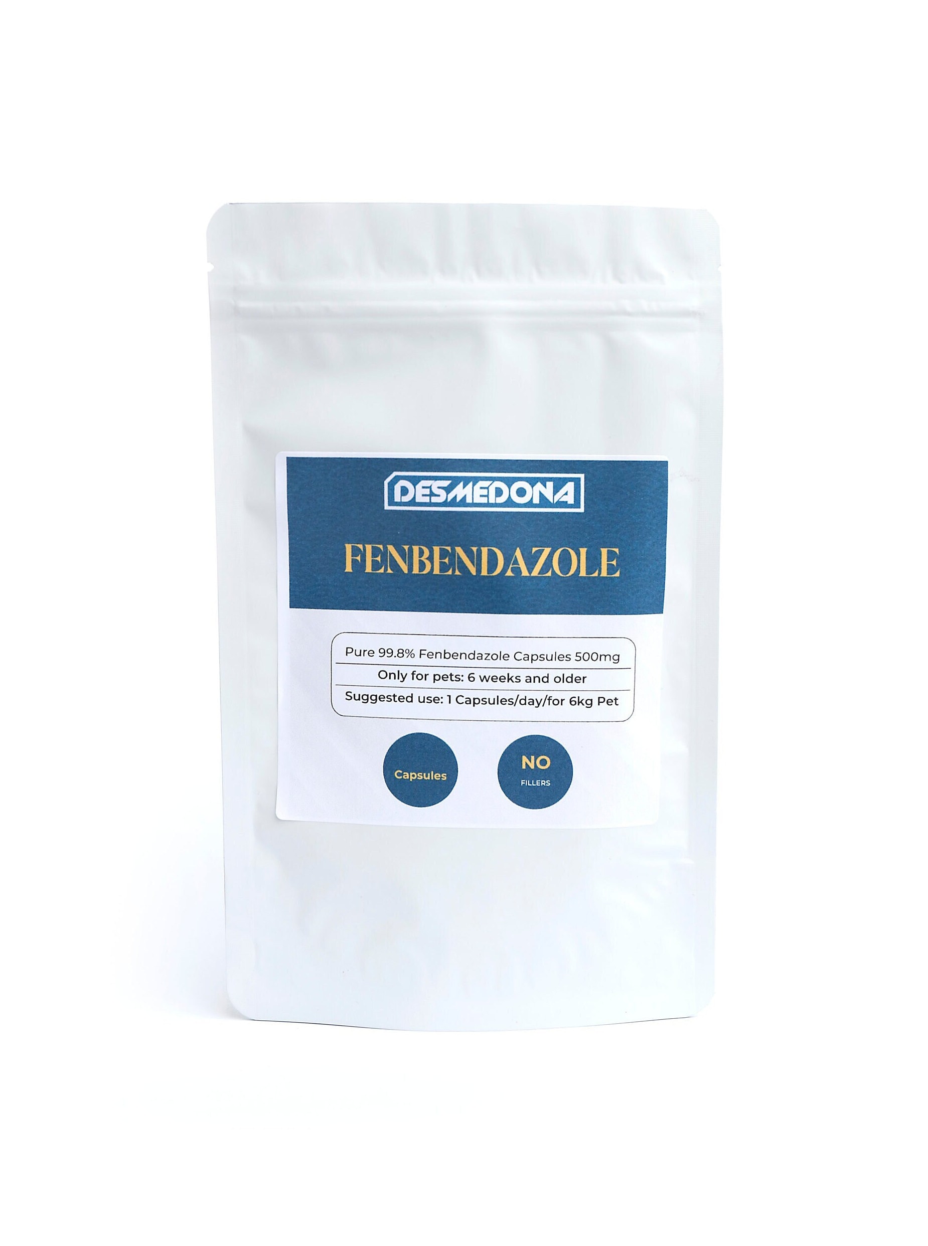 Pure 99,8% Fenbendazole Capsules 500mg, Multi-listing / - Etsy