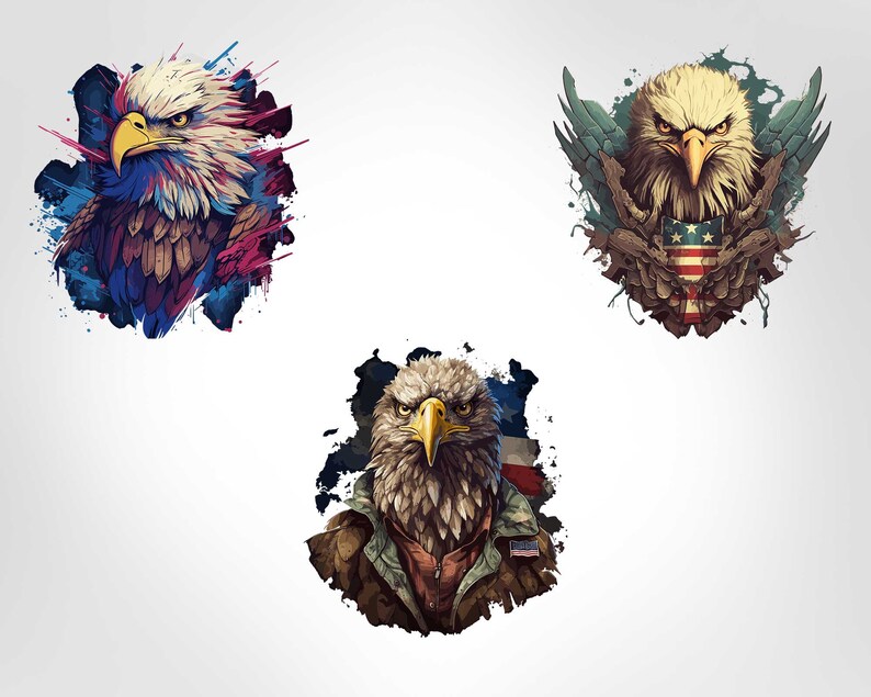 US Independence Day Eagle Clipart, Us Eagle Clipart, Eagle Clipart, Us ...