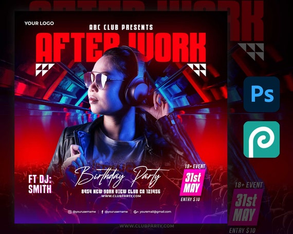 Abc Party Flyer
