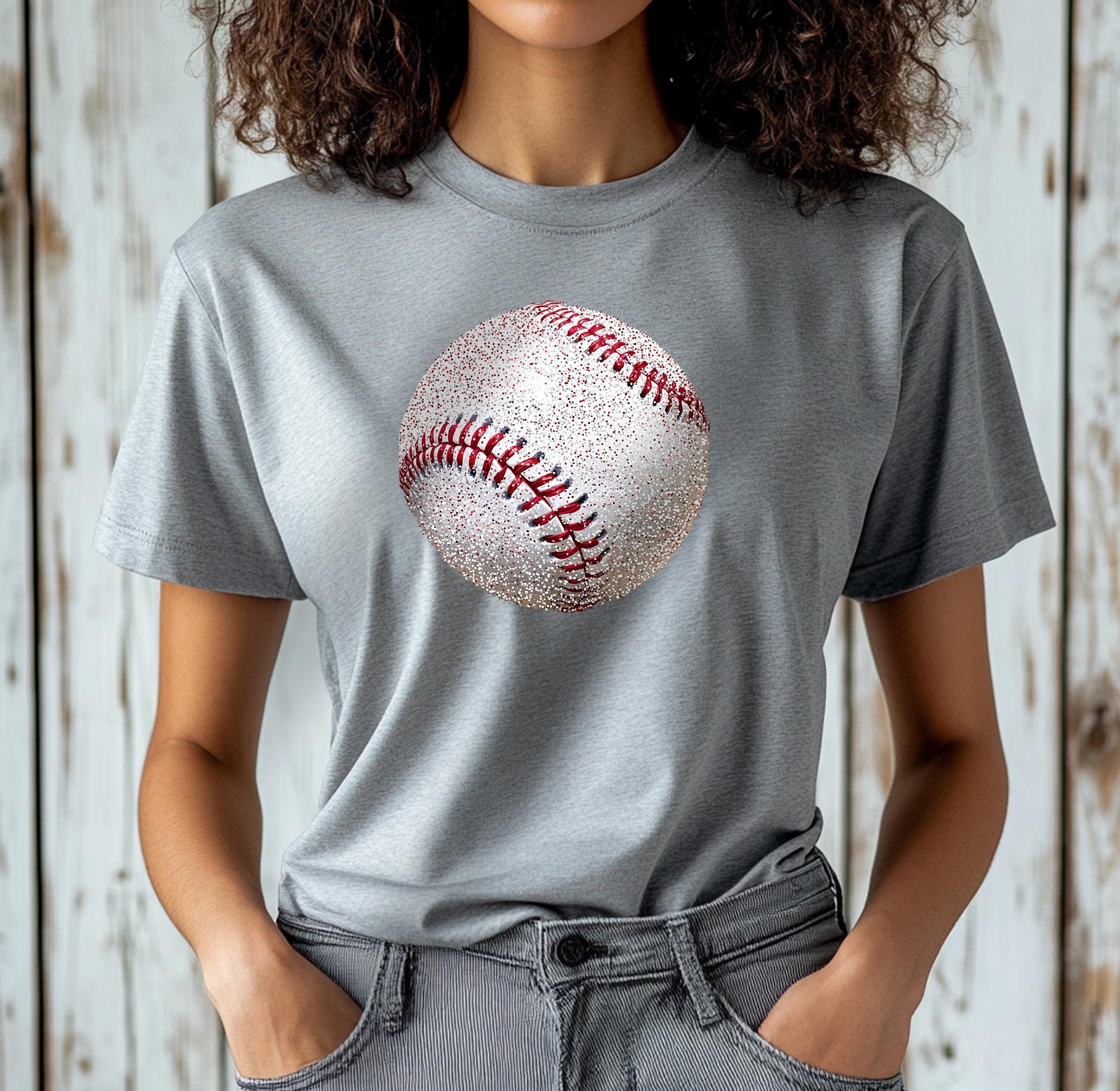 Baseball Png Glitter Baseball, Game Day Baseball, Disco Sports Preppy ...