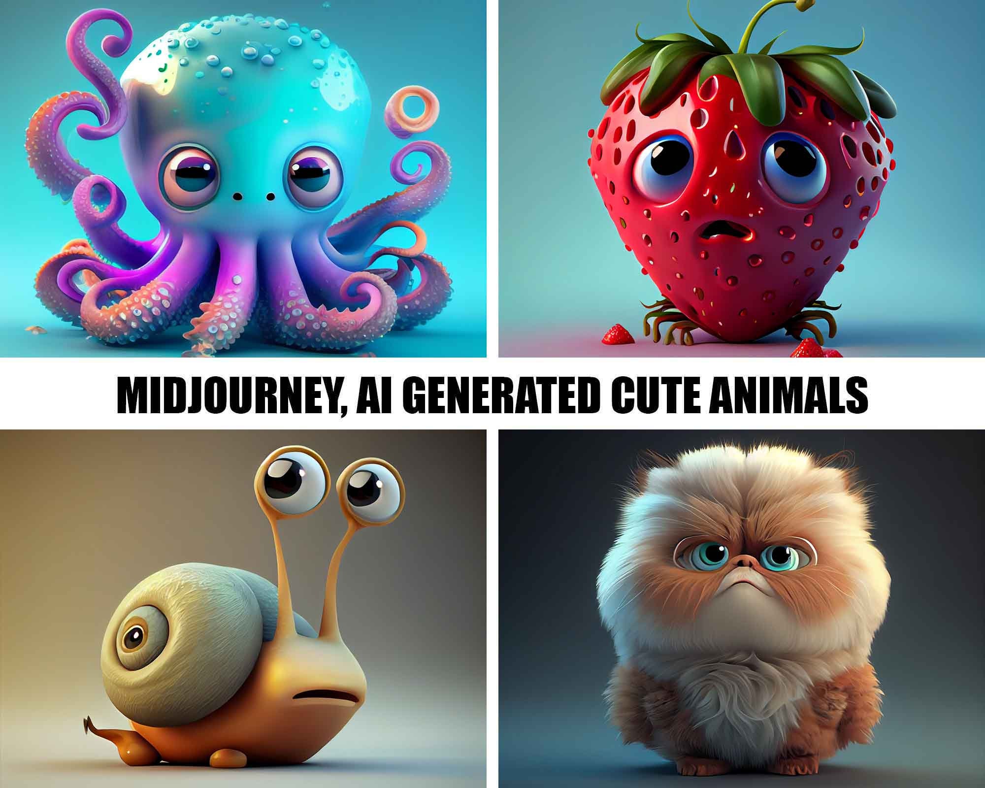 Midjourney Cartoon Animals Prompt, Midjourney Cartoon Animals, Best ...
