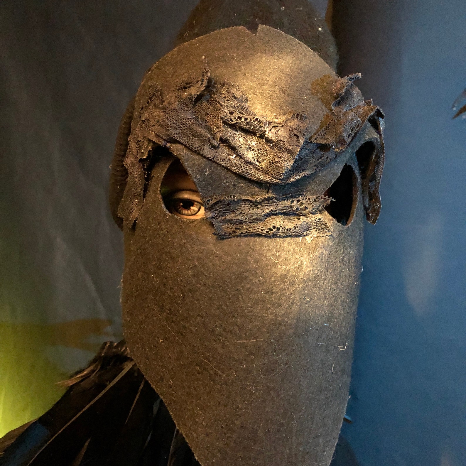 Plague Doctor Raven Mask Goth Raven Creepy Crow Mask Halloween ...