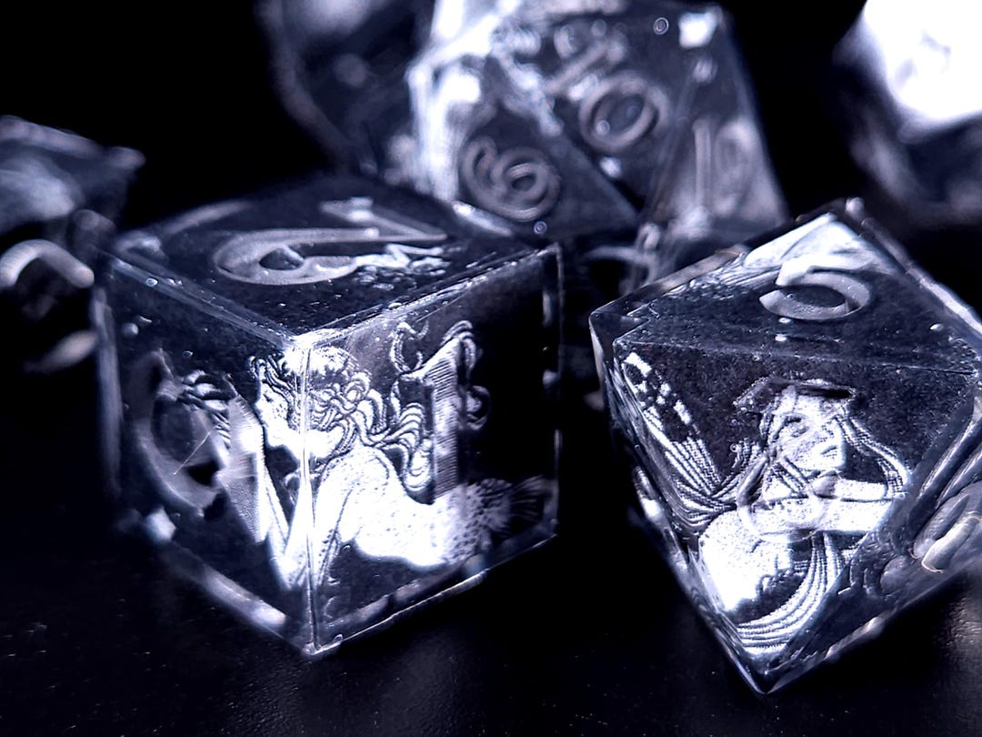 Between Scylla and Charybdis 7 Piece DND Dice Set - Etsy