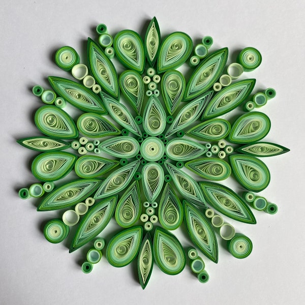 Quilled Mandala - Etsy
