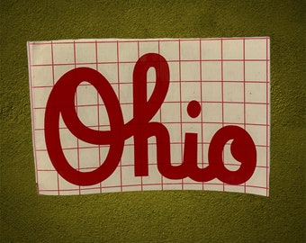 Ohio State Buckeyes 12 Premium Vinyl Decal Licensed NCAA - Etsy