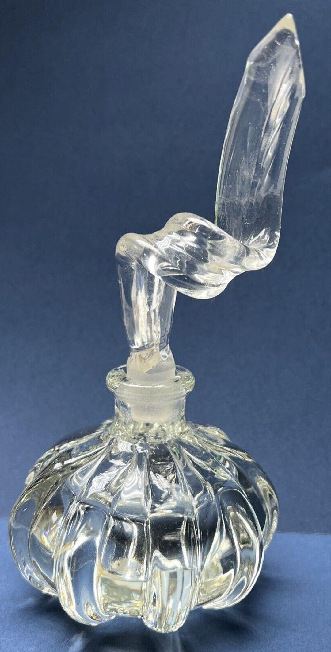 Art Deco Gunderson Pairpoint Glass Perfume Cologne Bottle Stopper ...