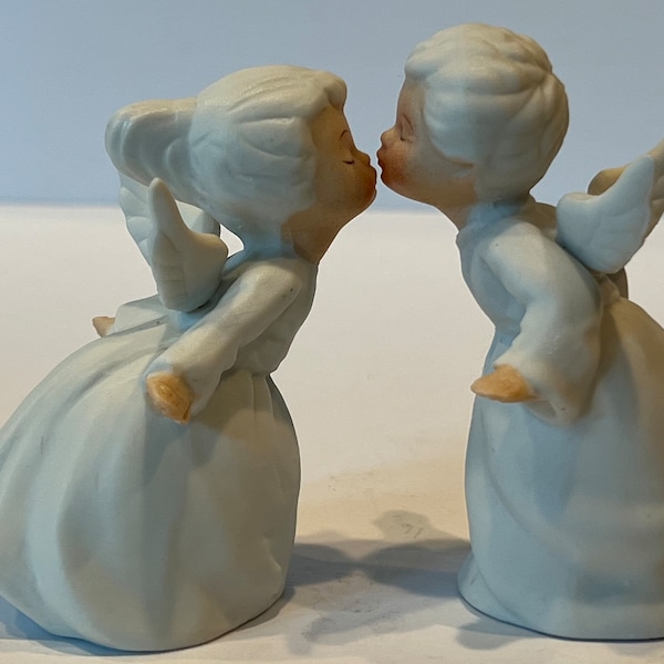 French Porcelain Angel - Etsy
