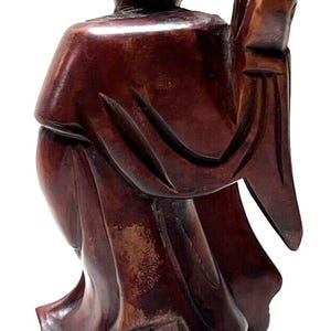 Vintage Chinese Asian Hand Carved Wood Fisherman Koi Fish As-is - Etsy
