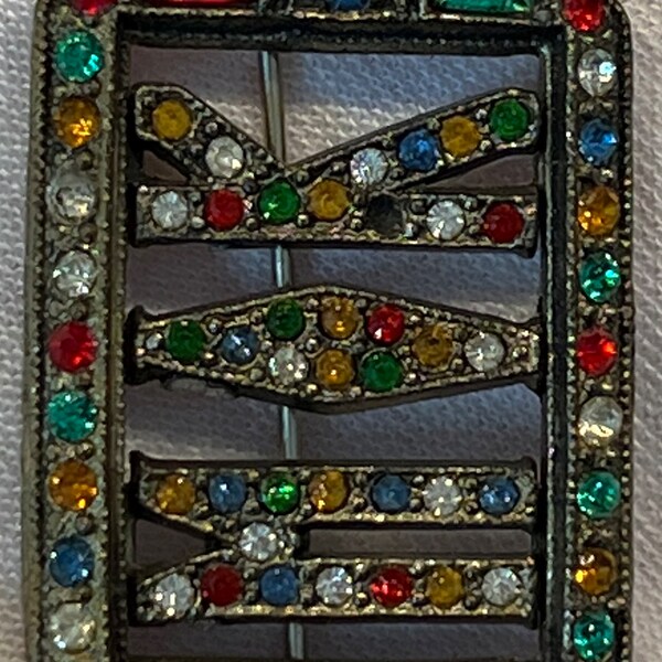 Rhinestone Monogram - Etsy