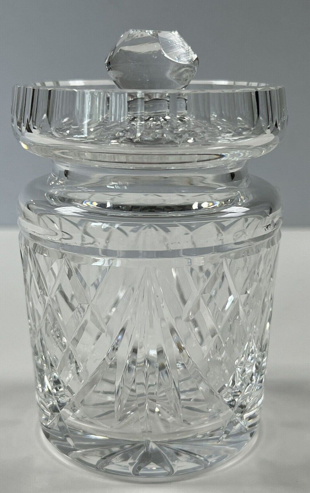 Vintage Waterford Crystal Lismore Honey Jam Jar Lid READ - Etsy