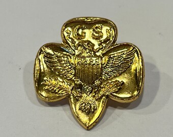 Girl Scout World Association Blue Clover 1950s Trefoil - Etsy
