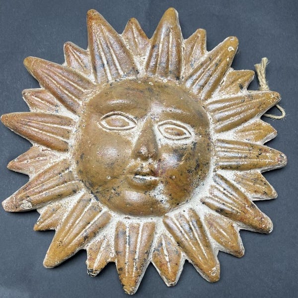 Folk Art Sun - Etsy