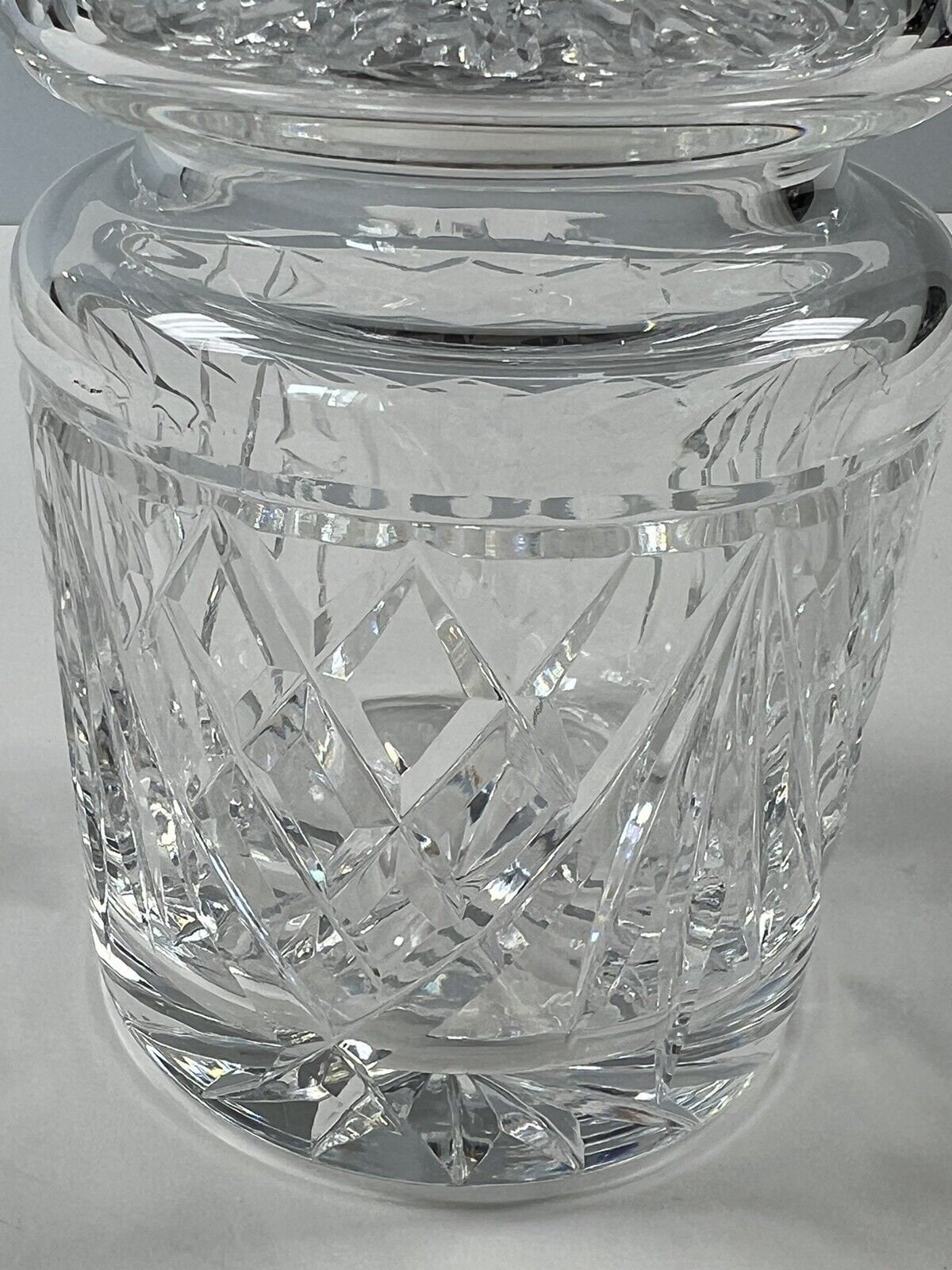 Vintage Waterford Crystal Lismore Honey Jam Jar Lid READ - Etsy