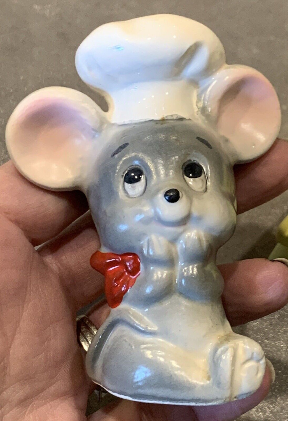 Vintage Lefton China Chef Mouse and Cheese Salt and Pepper Shakers - Etsy
