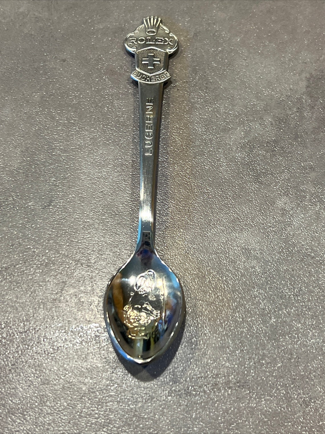 Vintage Rolex Bucherer of Switzerland Watch Souvenir Spoon - Etsy