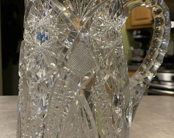 EAPG Riverside Glass Esther Ware Tooth Claw Emerald Green Sugar Bowl ...