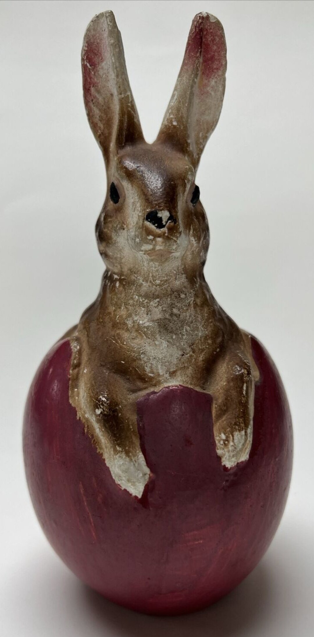 Antique German Rabbit in Egg Ceramic Composite Statue READ - Etsy