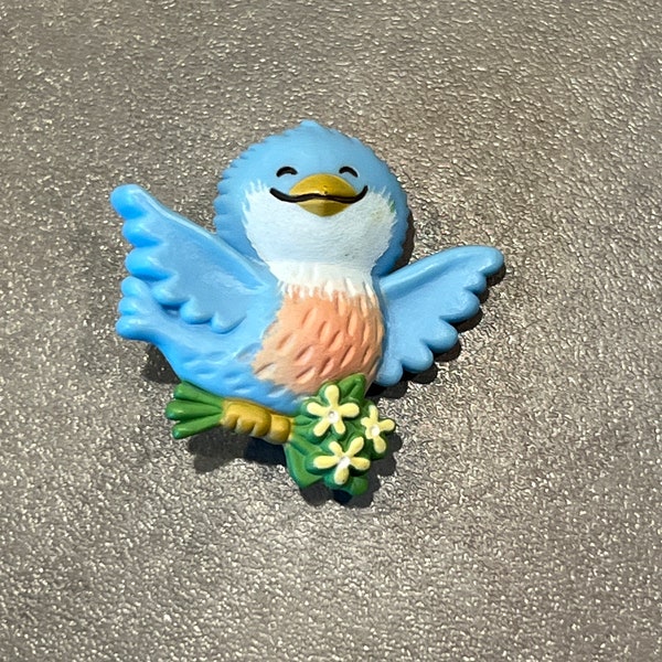 Bluebird Brooch - Etsy