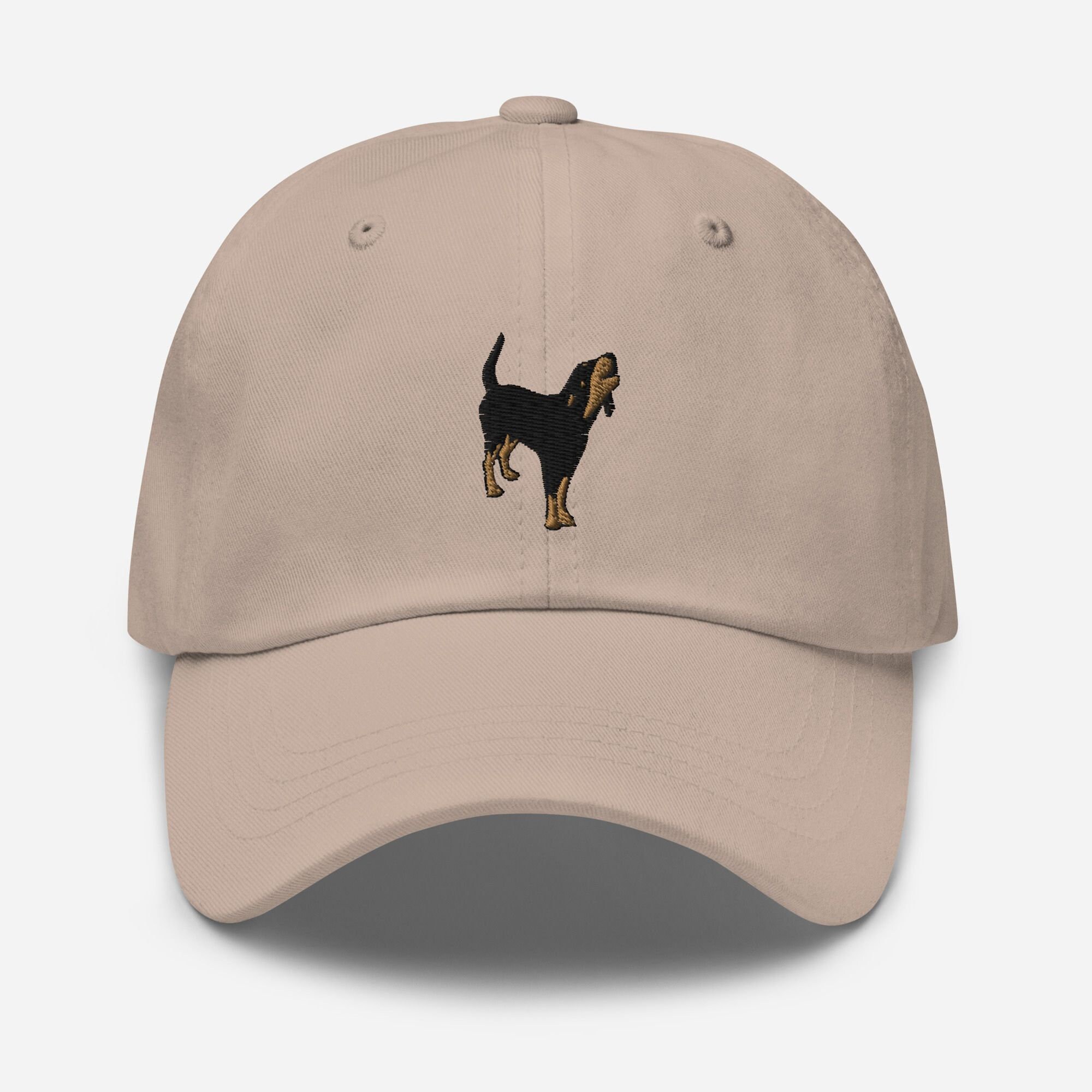 Black and Tan Coonhound Hat Embroidered Dad Cap Baseball Hat - Etsy