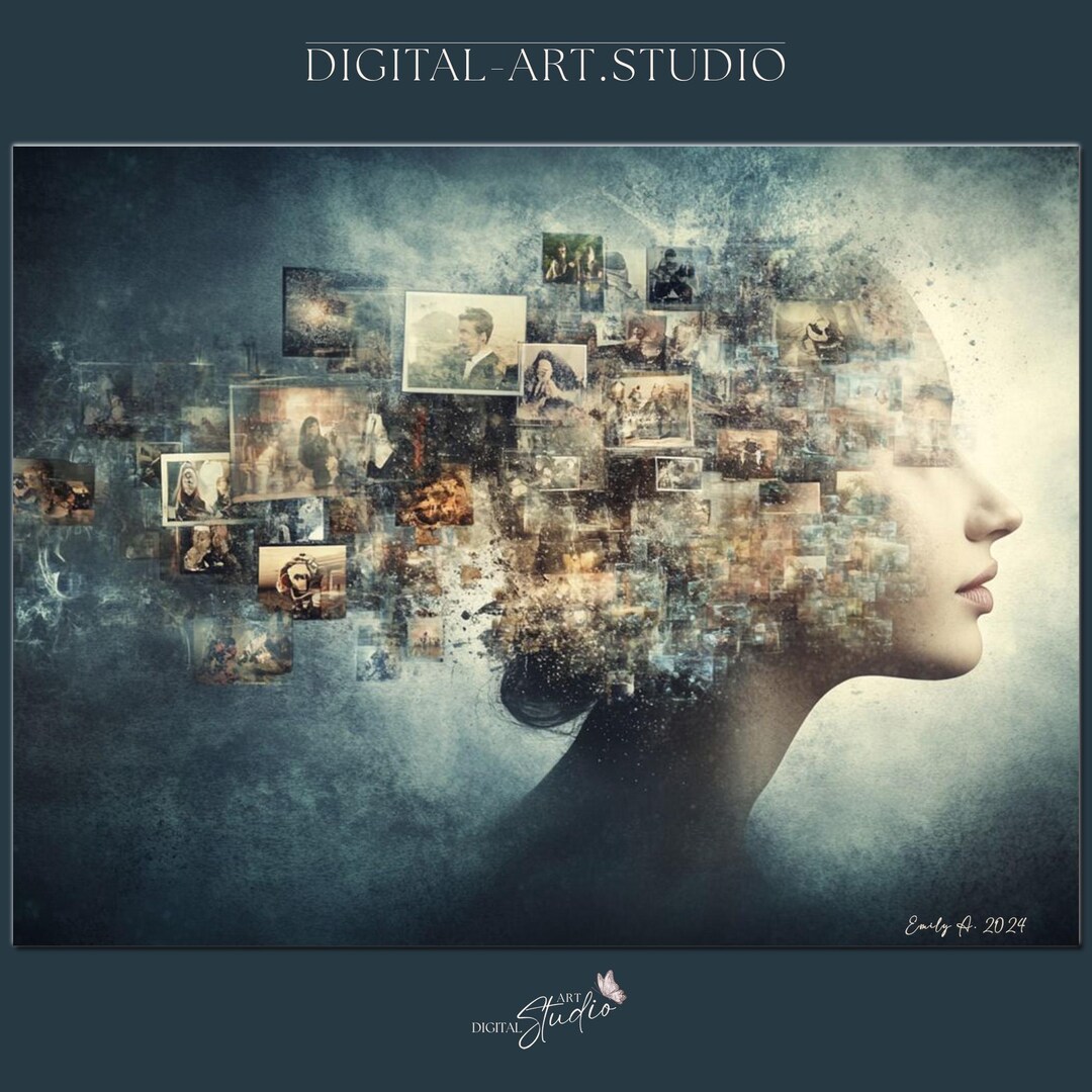 Illusion of Memories - Surreal Digital Artwork | Downloadable 20x16 ...