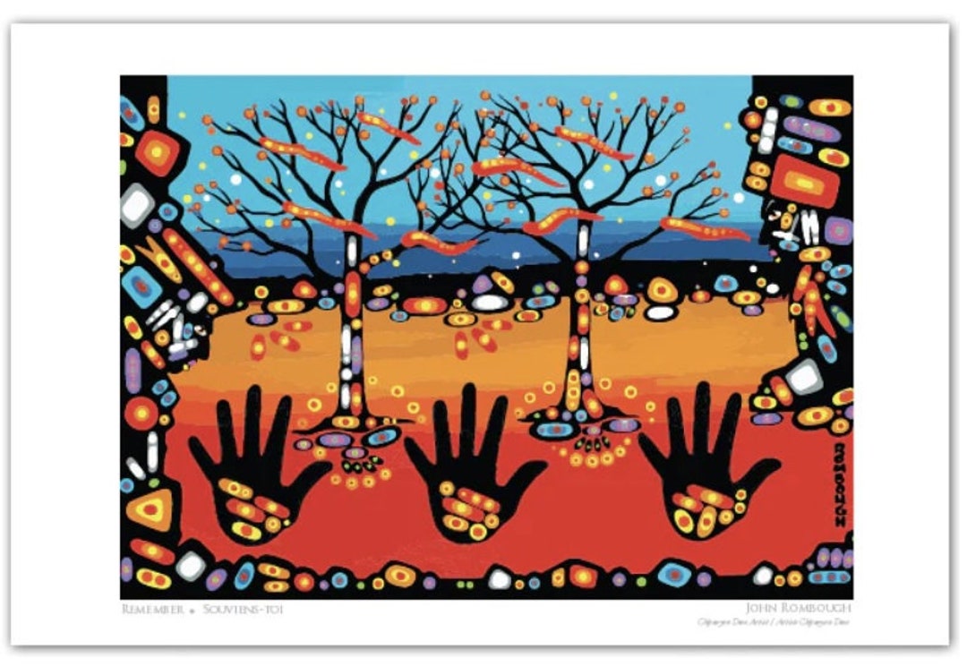 Every Child Matters Art Card Truth and Reconciliation Canadian ...