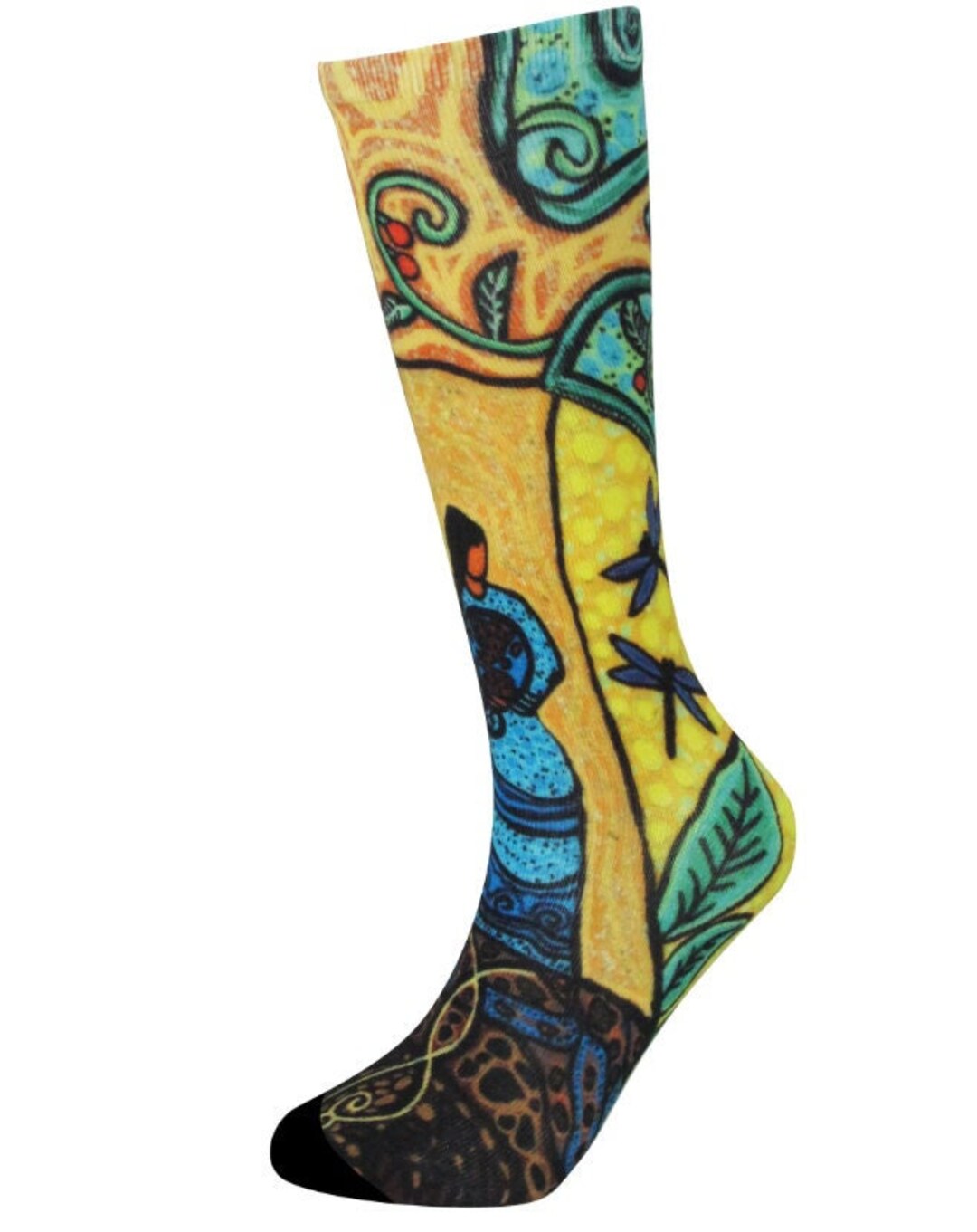 Socks | Indigenous Strong Earth Woman Design | Canadian Native Artist ...