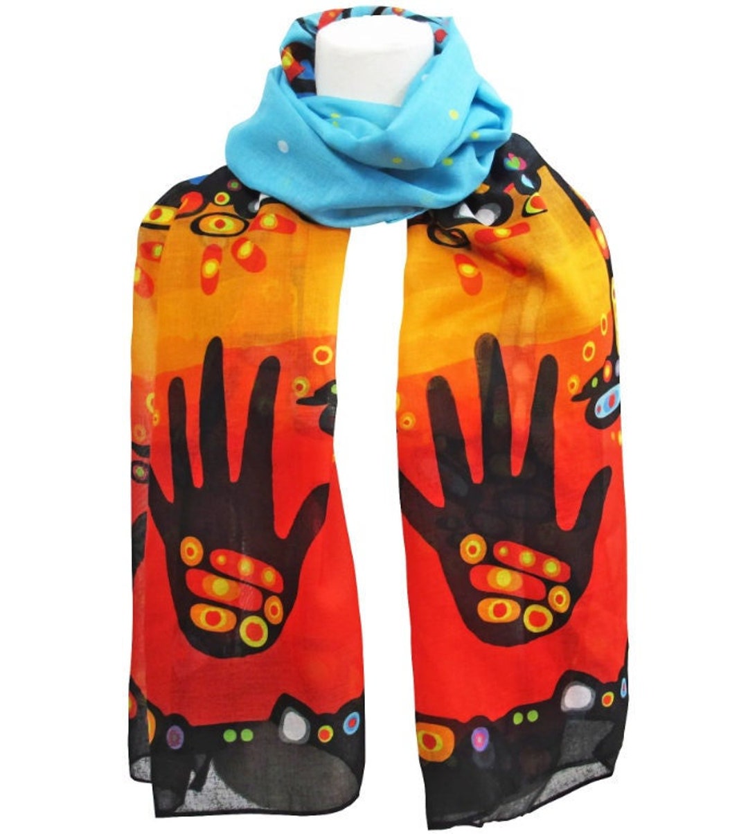 Indigenous Every Child Matters Scarf First Nations Art Stylish Fashion ...