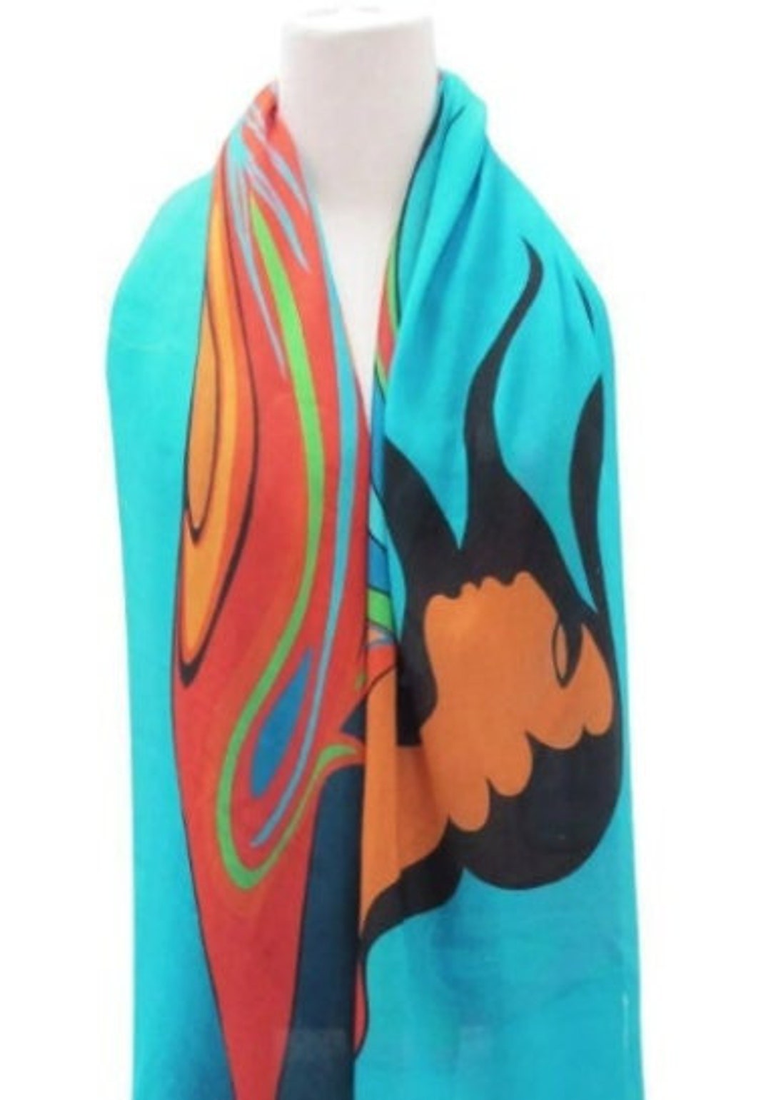 Indigenous Scarf Mother Earth Design First Nations Artist Native Canada ...