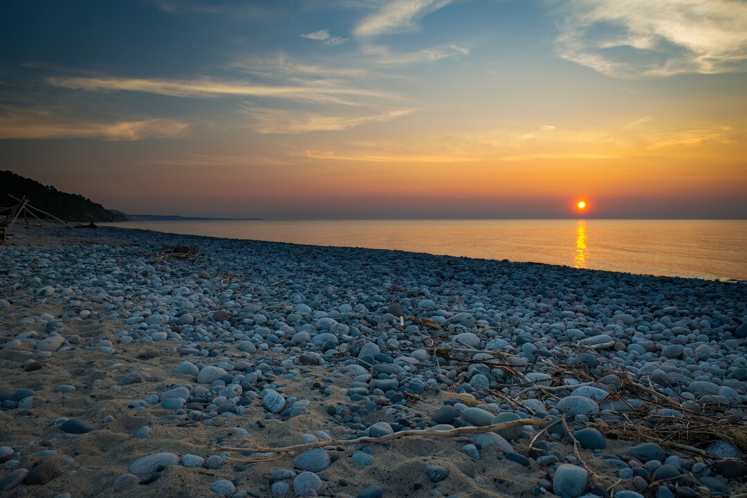 Great Lakes Sunset Print - Landscape Photography - Country and ...