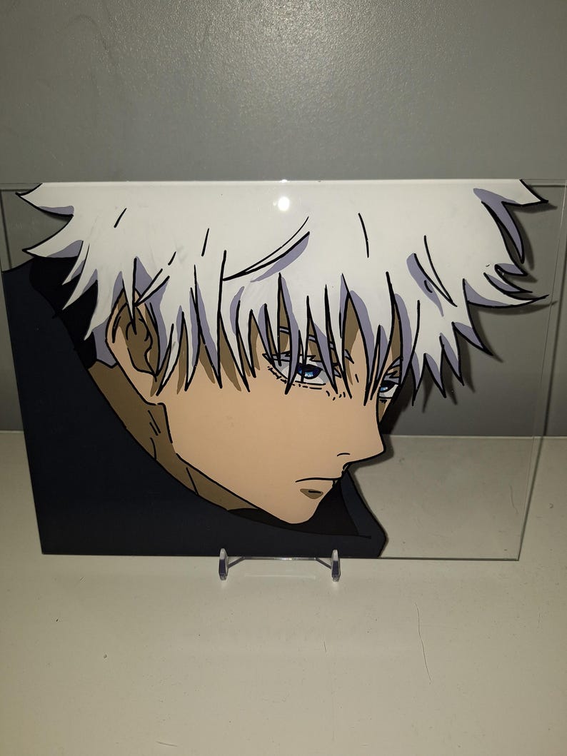 Gojo Painting From Jujutsu Kaisen / With Stand - Etsy