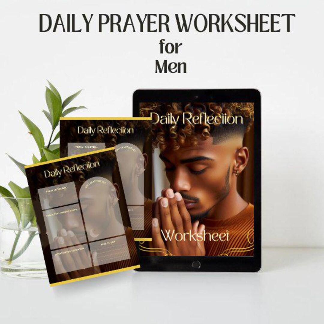 Daily Reflection Worksheet | Printable Self-reflection Journal | Mental ...