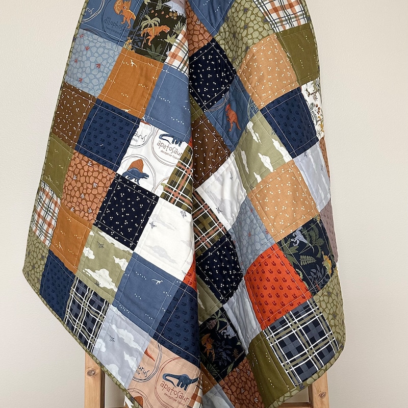 Modern Boy Quilt - Etsy