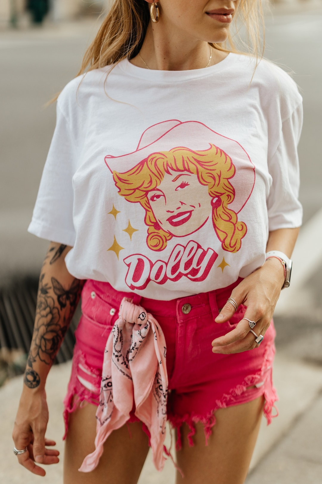 Dolly T-shirt Dolly Parton Retro T-shirt - Etsy