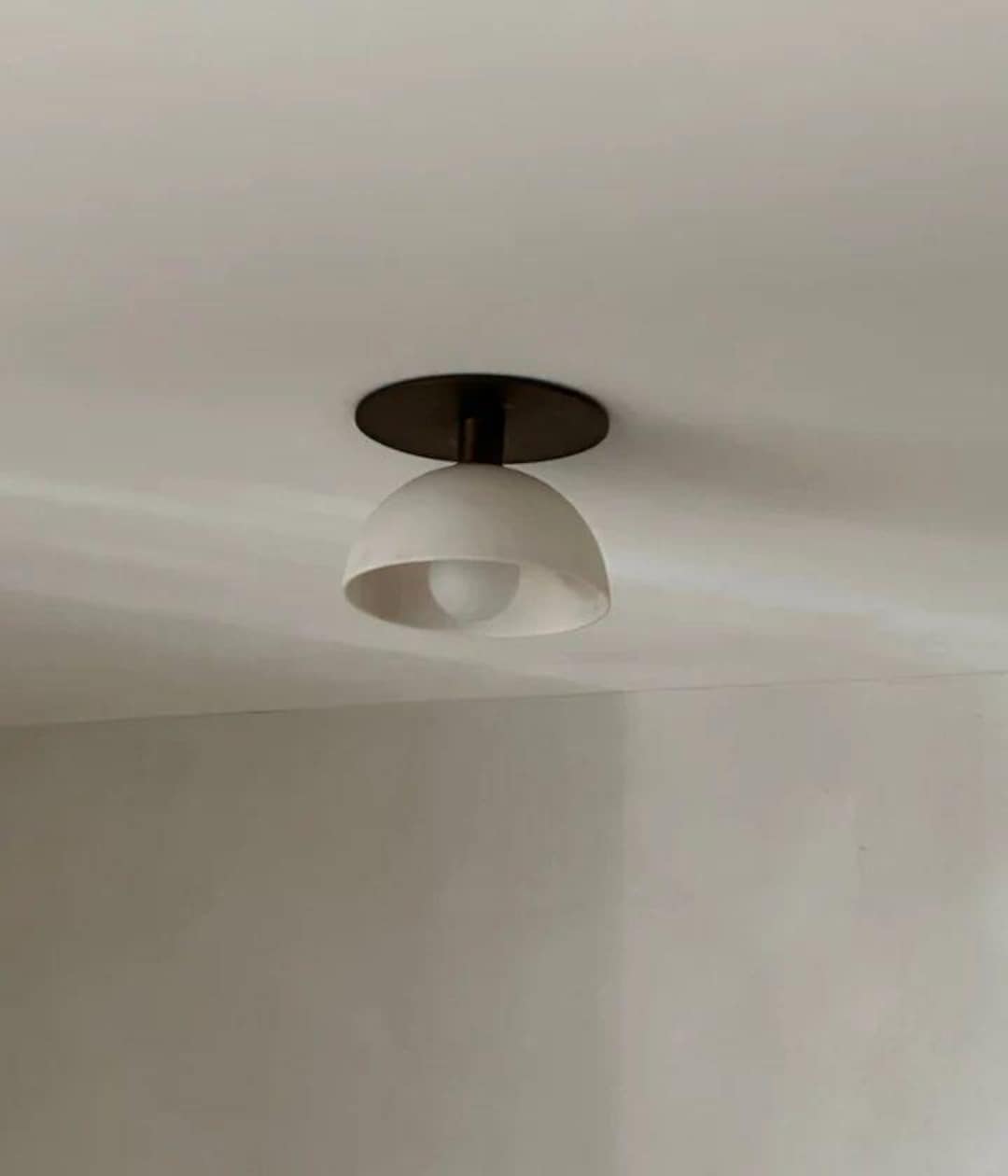 Eyeswoon Single Kitchen Ceiling Light Modern Mid Century Flush Mount ...