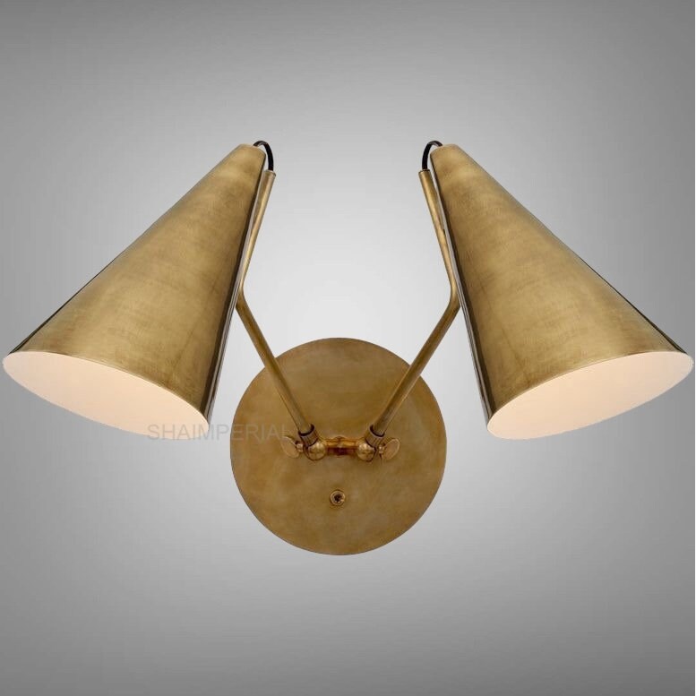 Clemente Double Sconce Mid Century Sconce Modern Kitchen Wall Light ...
