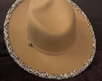Beaded Fedora - Etsy