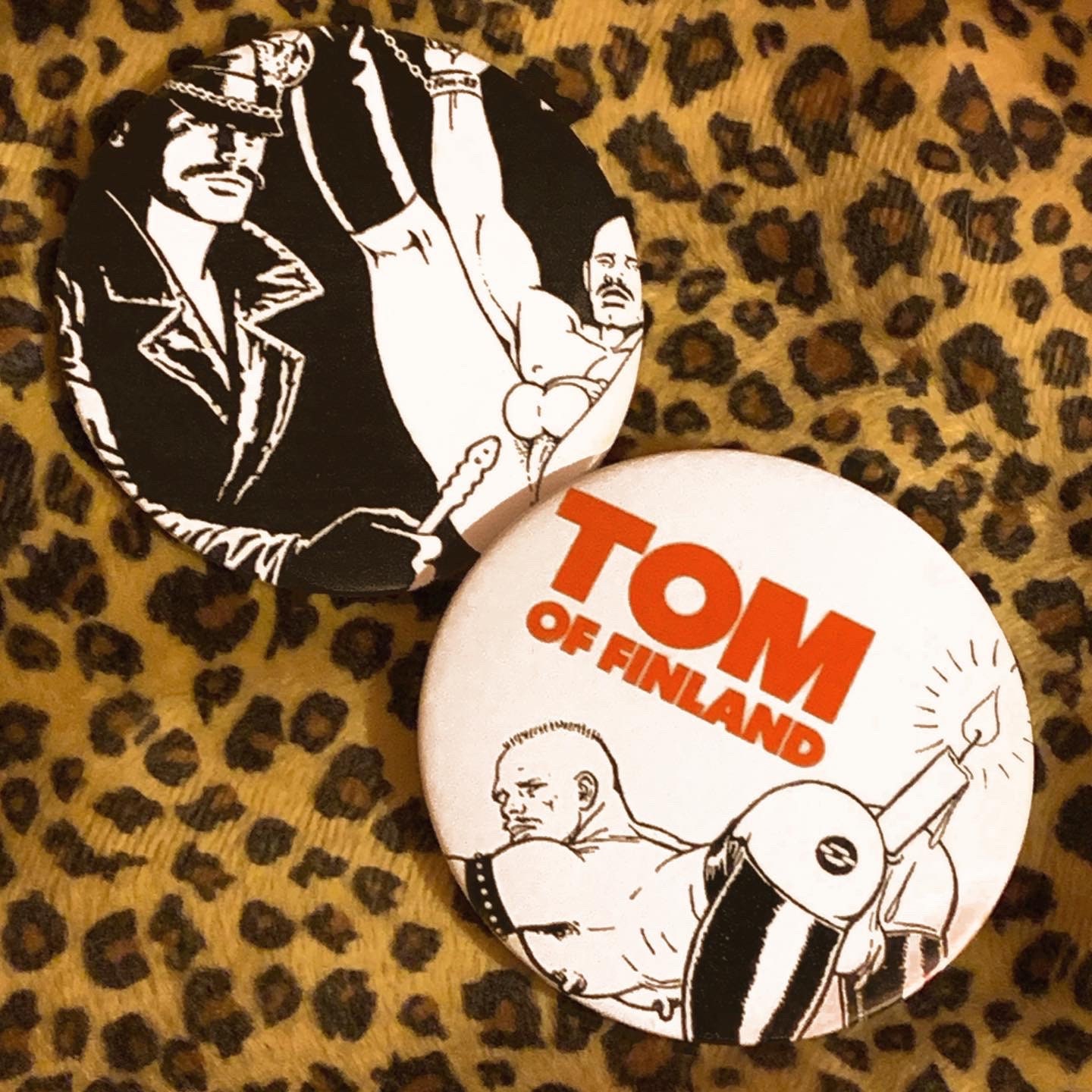 TOM of Finland 3 Buttons - Etsy