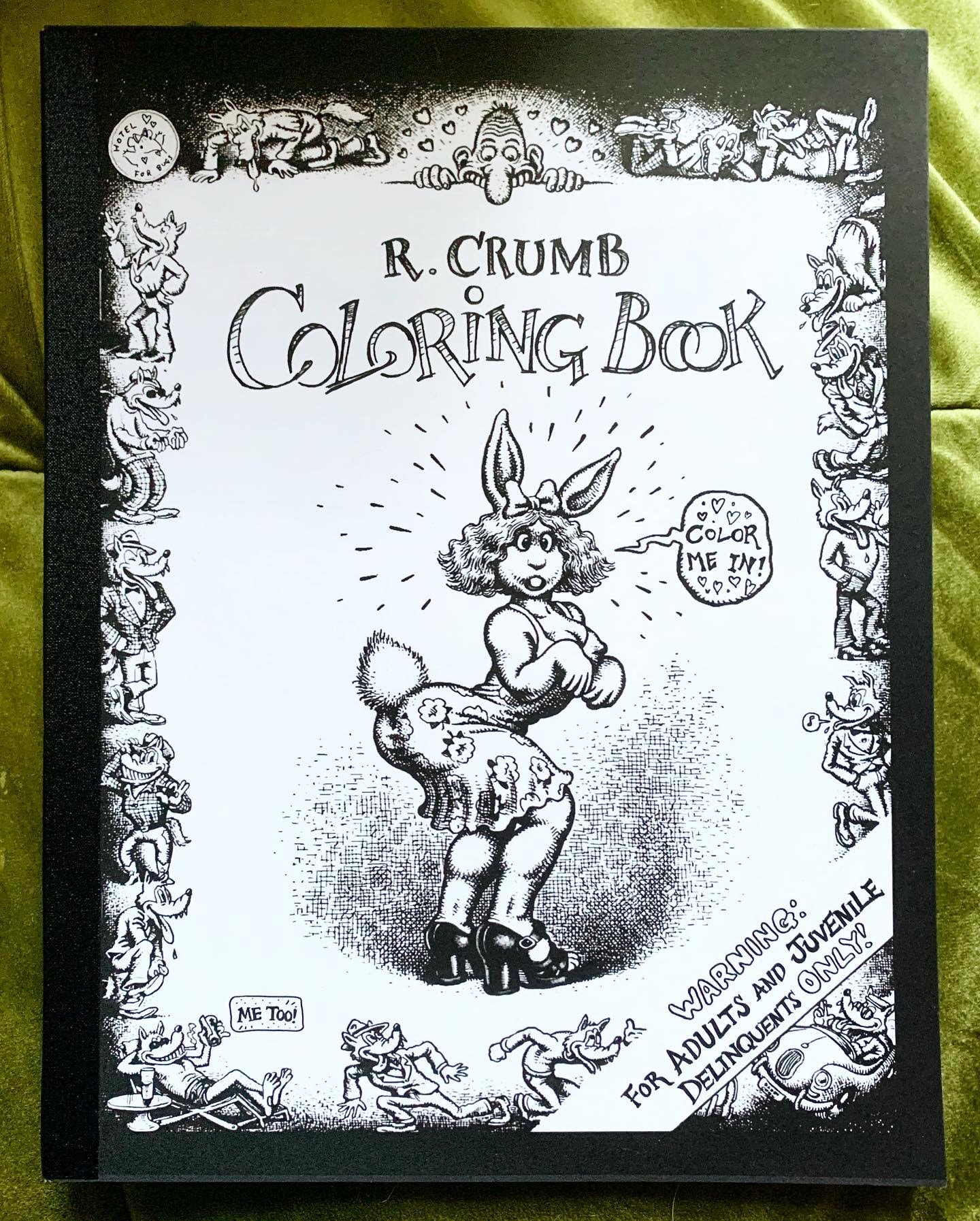 R. Crumb Coloring Book - Etsy