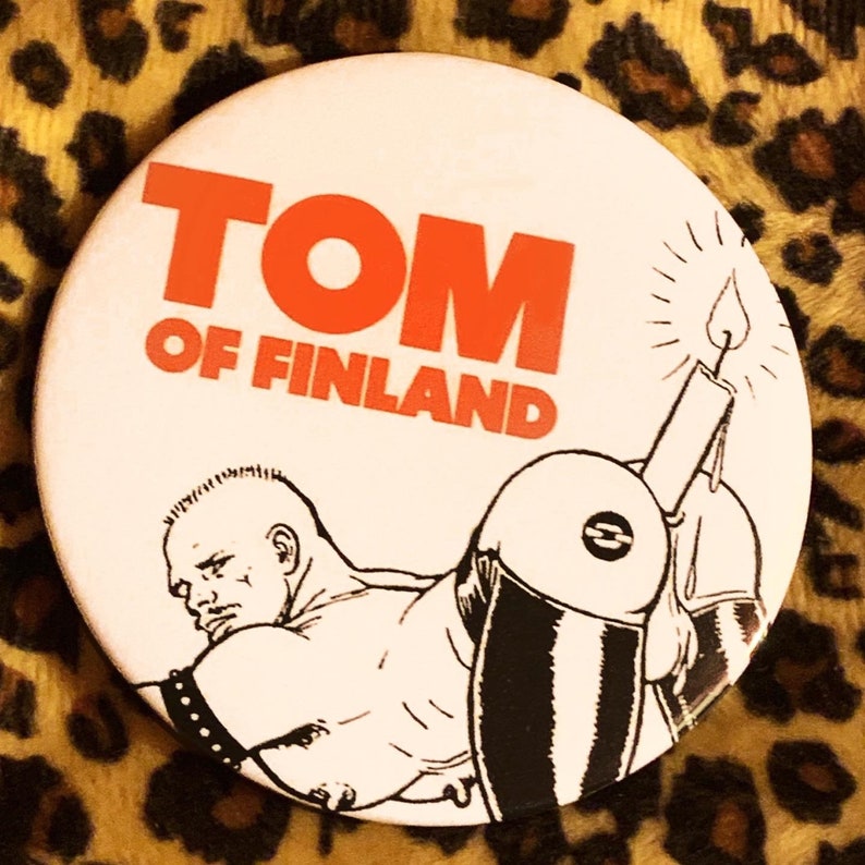 TOM of Finland 3 Buttons - Etsy