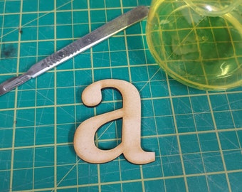 Arial Rounded Font Alphabet Set Lower Case Letters A-z 3mm Plywood 26 ...