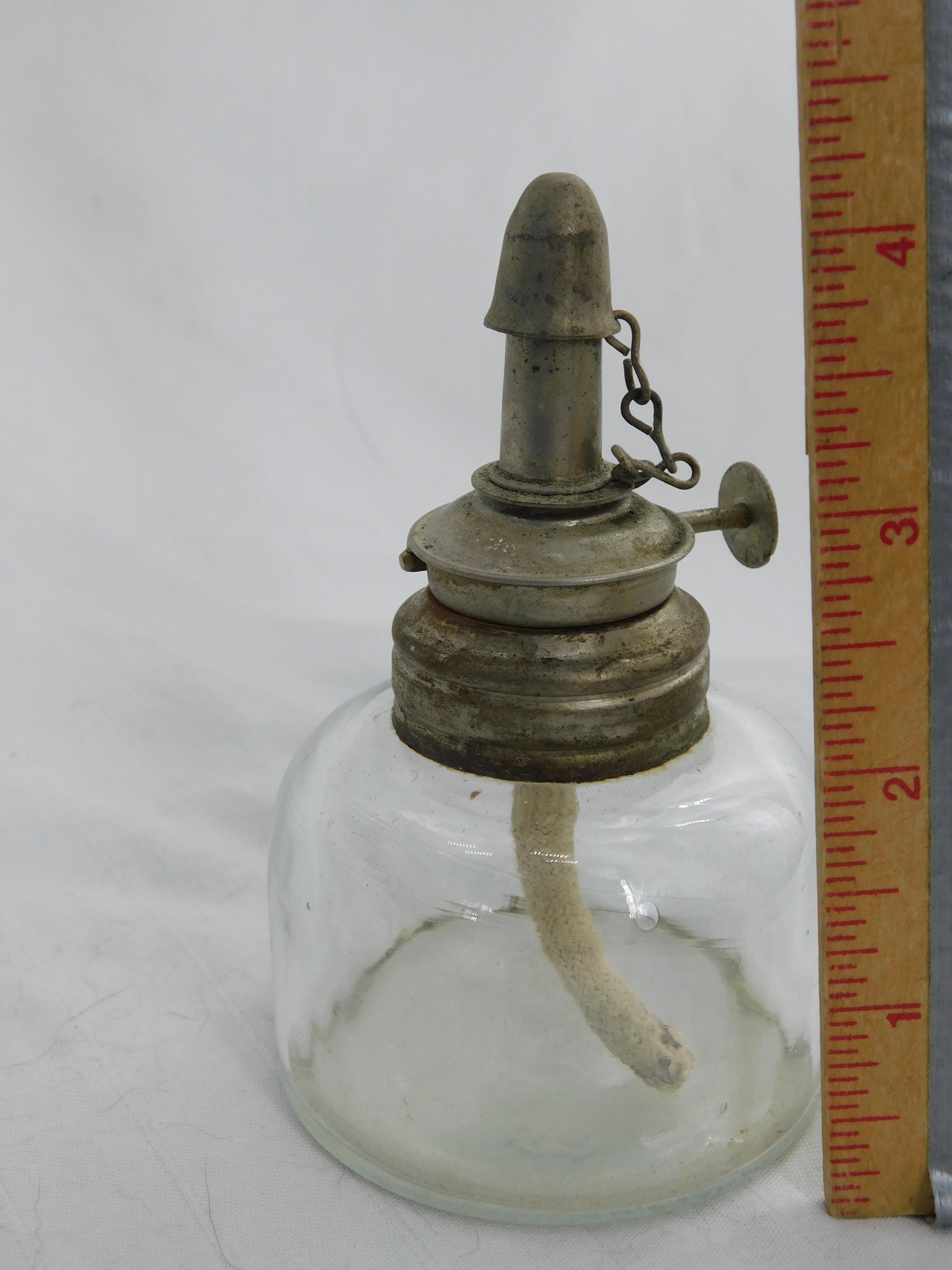 Antique Arrow Oil Lamp Glass Table Light - Etsy
