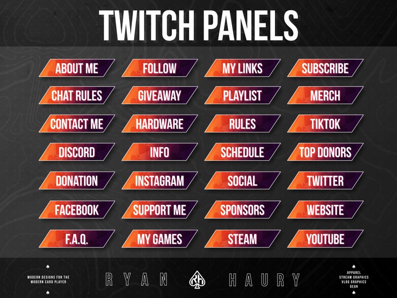 Animated Poker Livestream Overlays Fire Spades Theme Poker Content ...