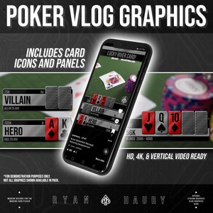 Poker Vlog Playing Card Graphics Pack for Poker Vlogs 52 Cards PNG ...