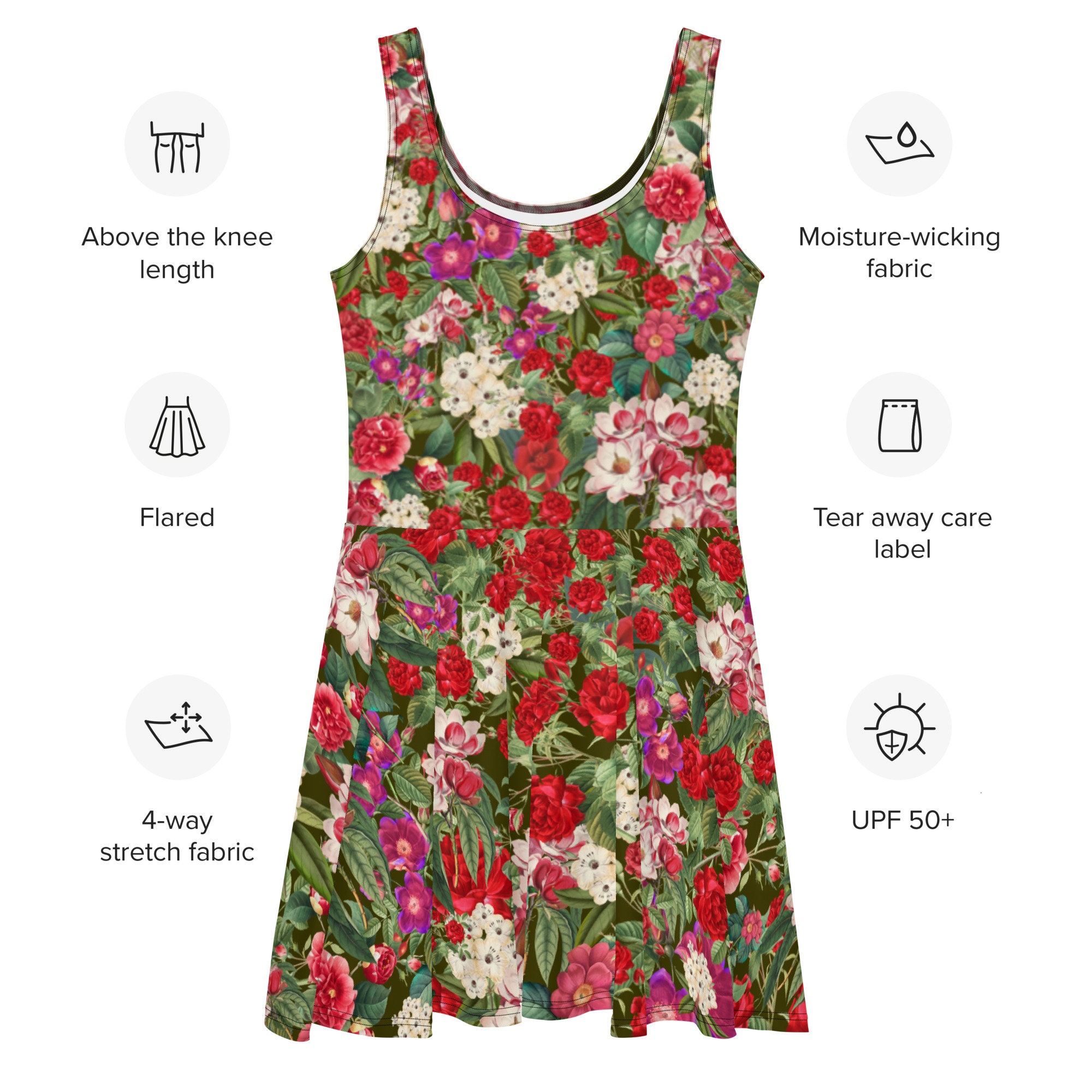 Floral Summer Dress, Floral Pattern, Dress Patterns for Women, Floral ...