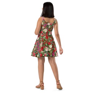 Floral Summer Dress, Floral Pattern, Dress Patterns for Women, Floral ...