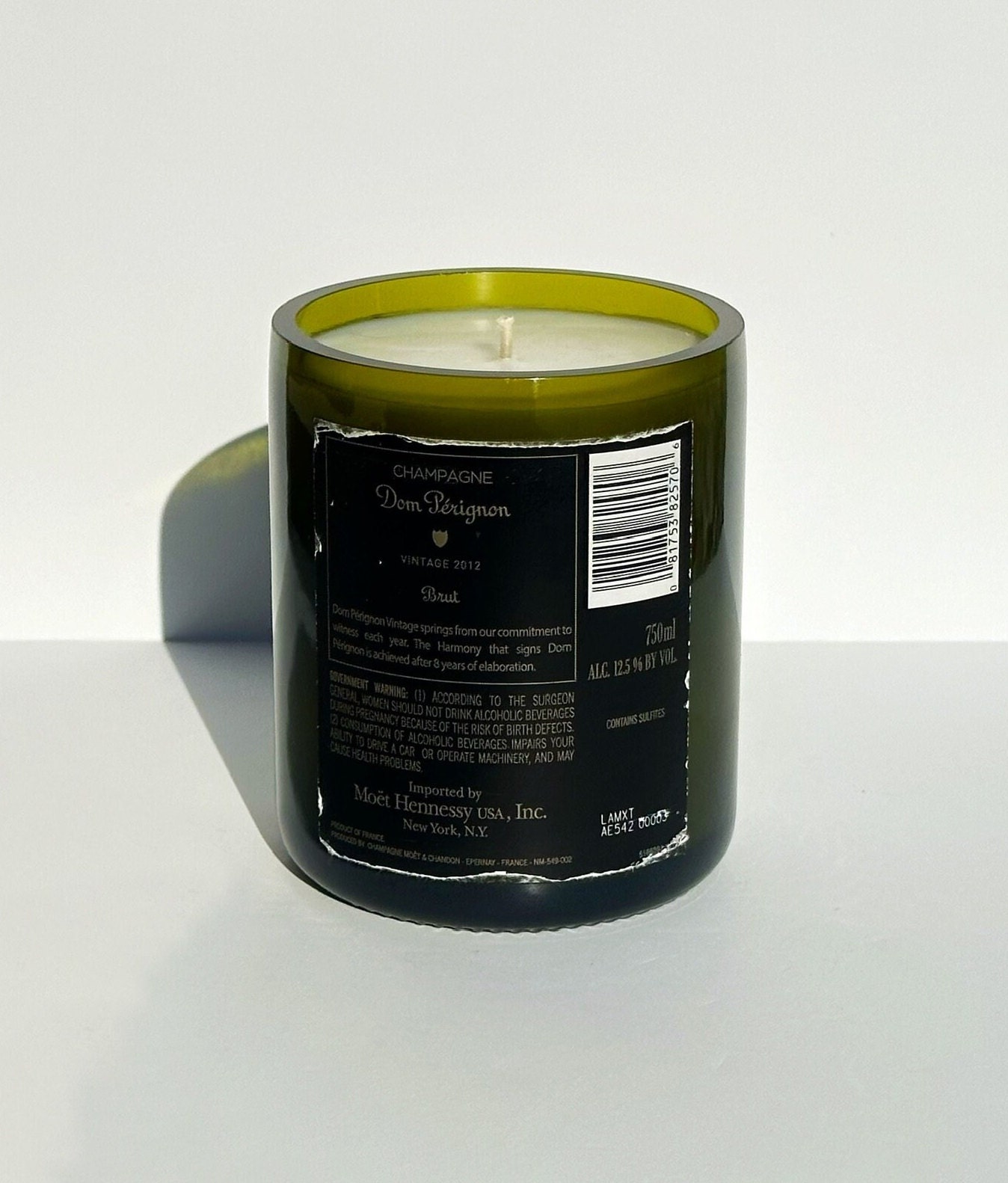 Dom Perignon Vintage 750ml Green Bottle Candle non-light Up - Etsy