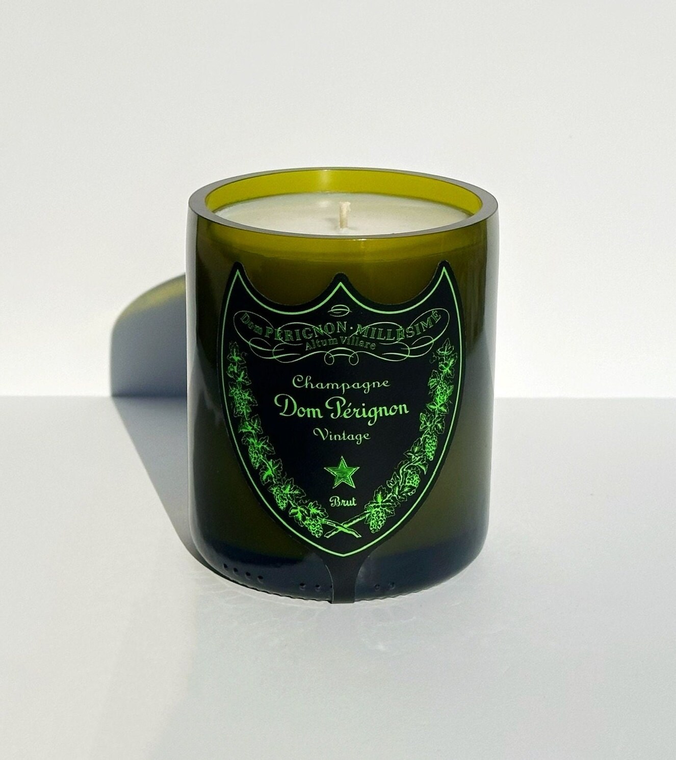 Dom Perignon Vintage 750ml Green Bottle Candle non-light Up - Etsy